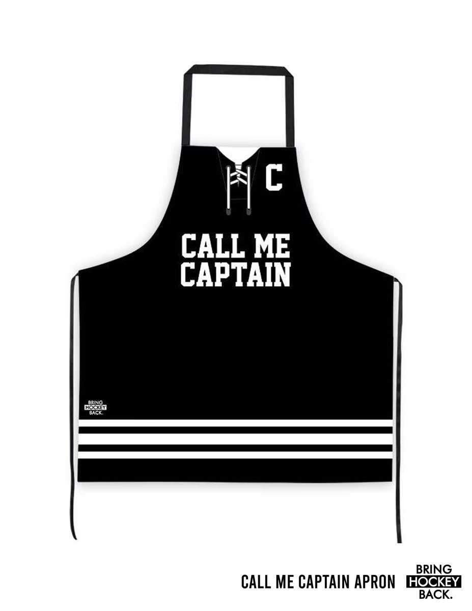 Captain Cooking Apron | BRINGHOCKEYBACK