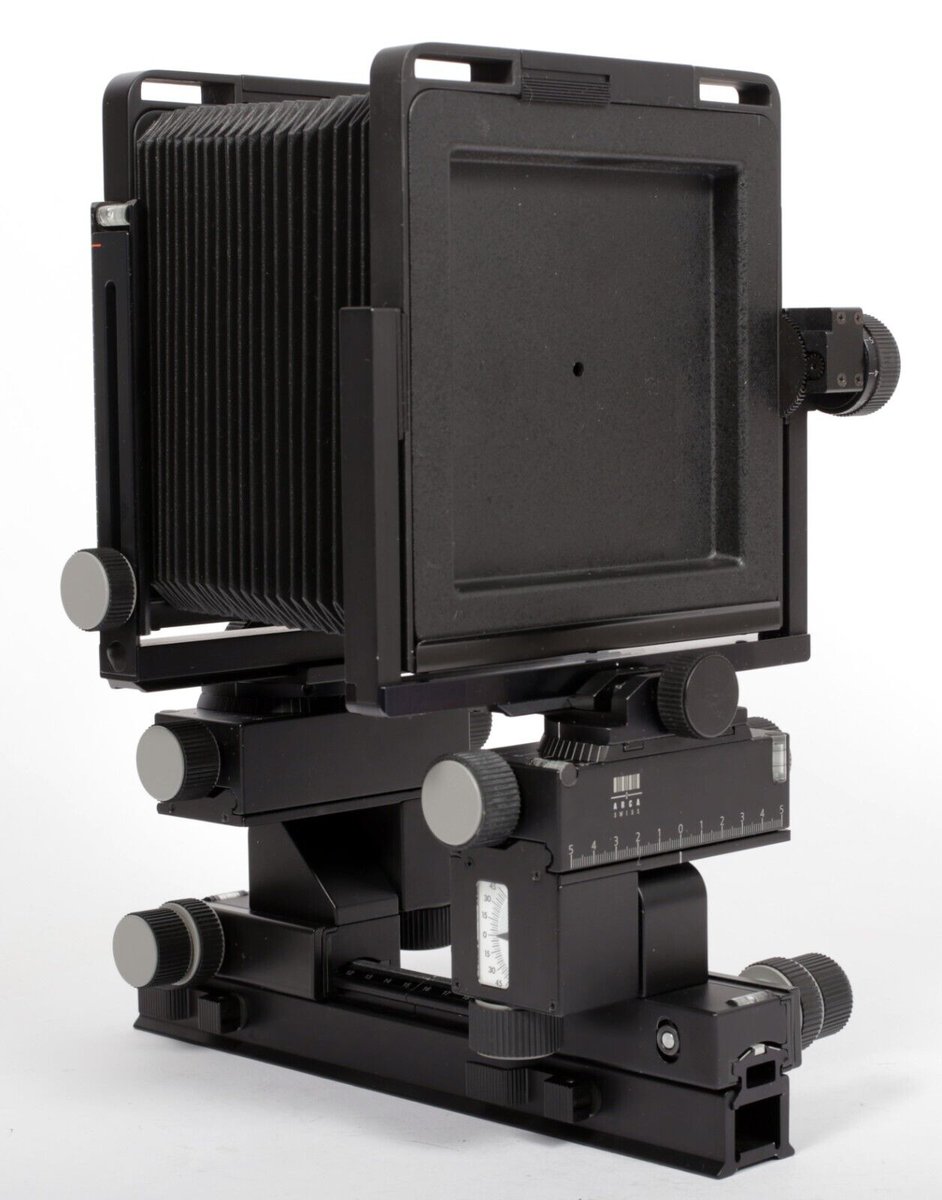 Arca Swiss M Monolith 4X5 camera with telescoping rail + fresnel #8750 ...