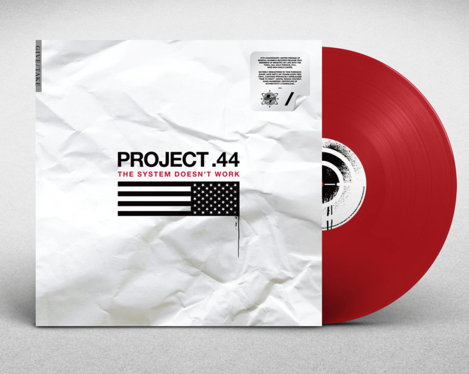 Project 44 The System Doesn't Work Vinyl / Martin Atkins