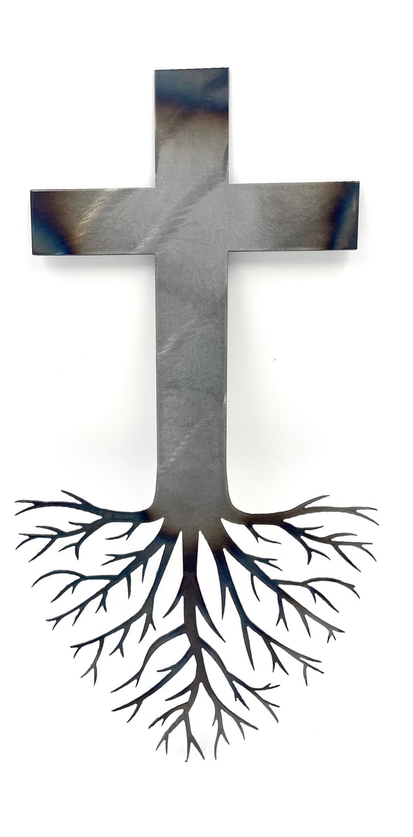 Cross with roots | Test depth customs