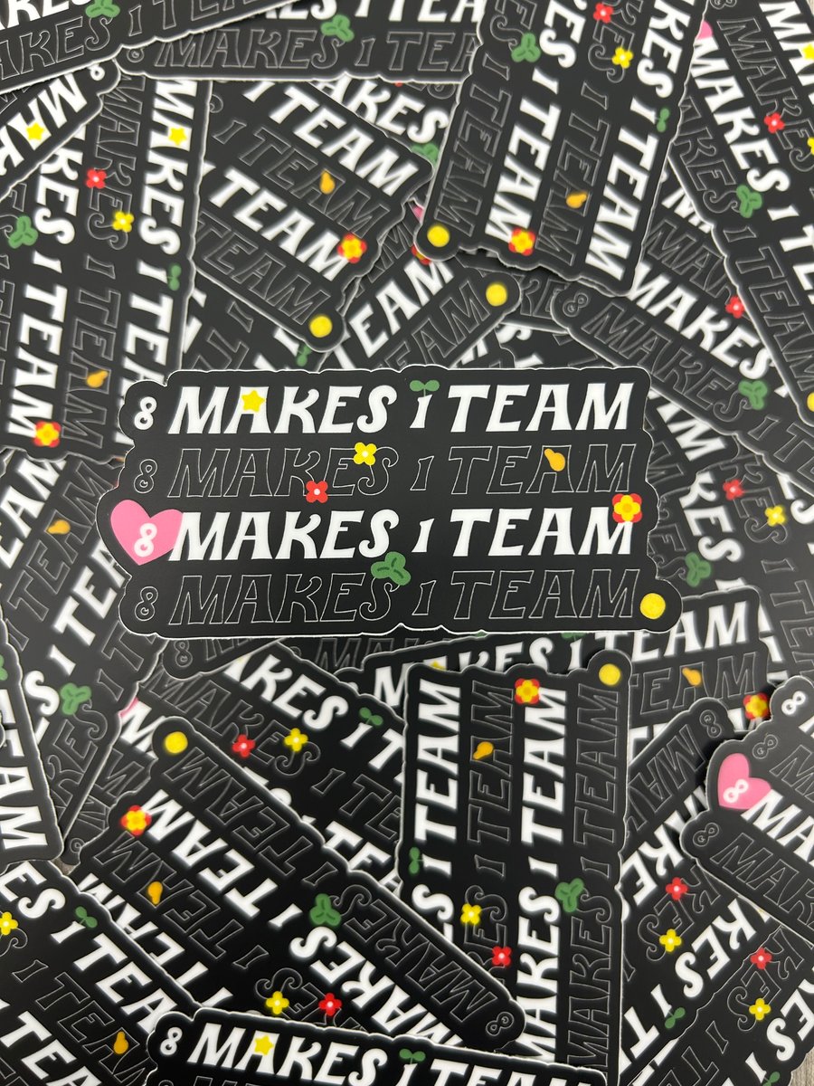 Ateez 8 Makes 1 Team Teez-Mon Sticker | Seventhua