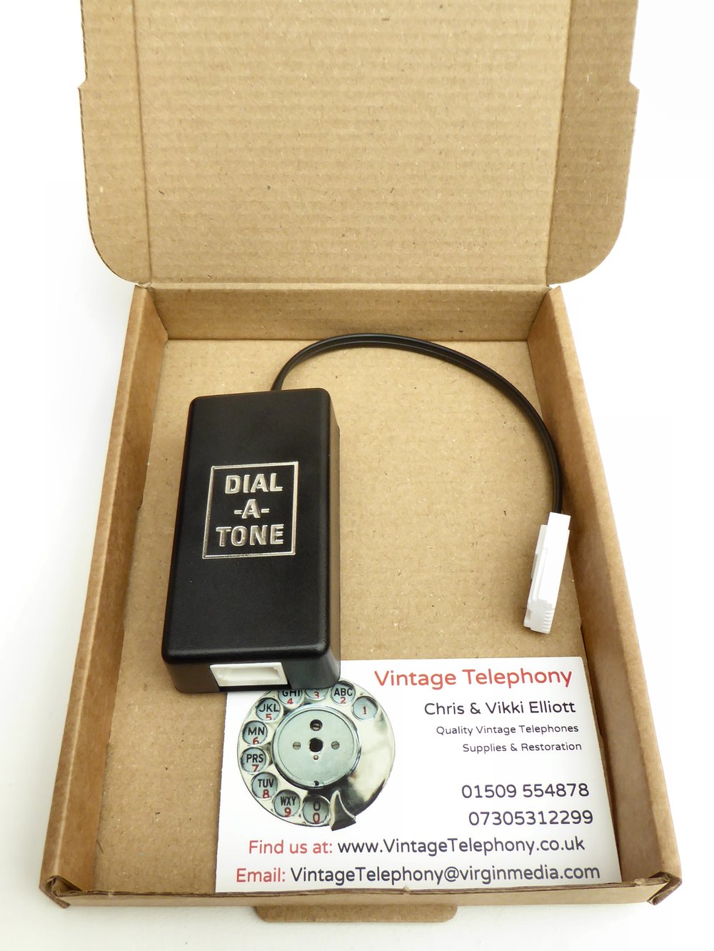 Dial-A-Tone Pulse to Tone Converter All VOIP services: BT, EE, Virgin ...
