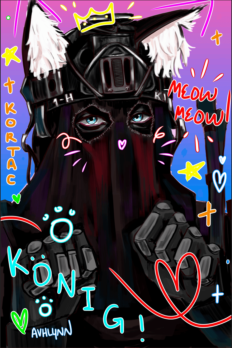 Konig Cat Print | avhlynn