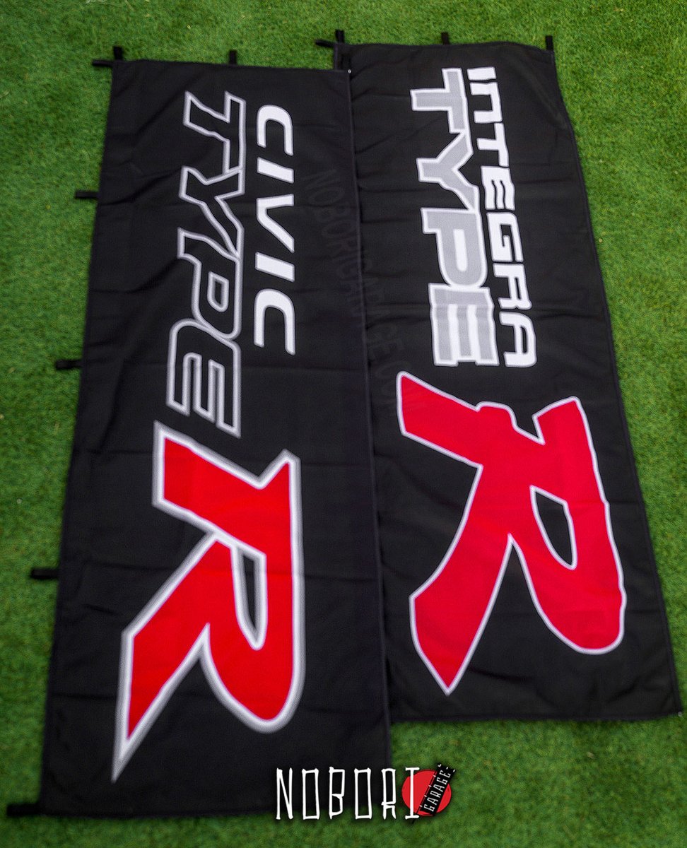 Civic Type R (FK8/FL5/EK9 CTR) / Integra (DC2 ITR) / CRX Nobori Flag ...