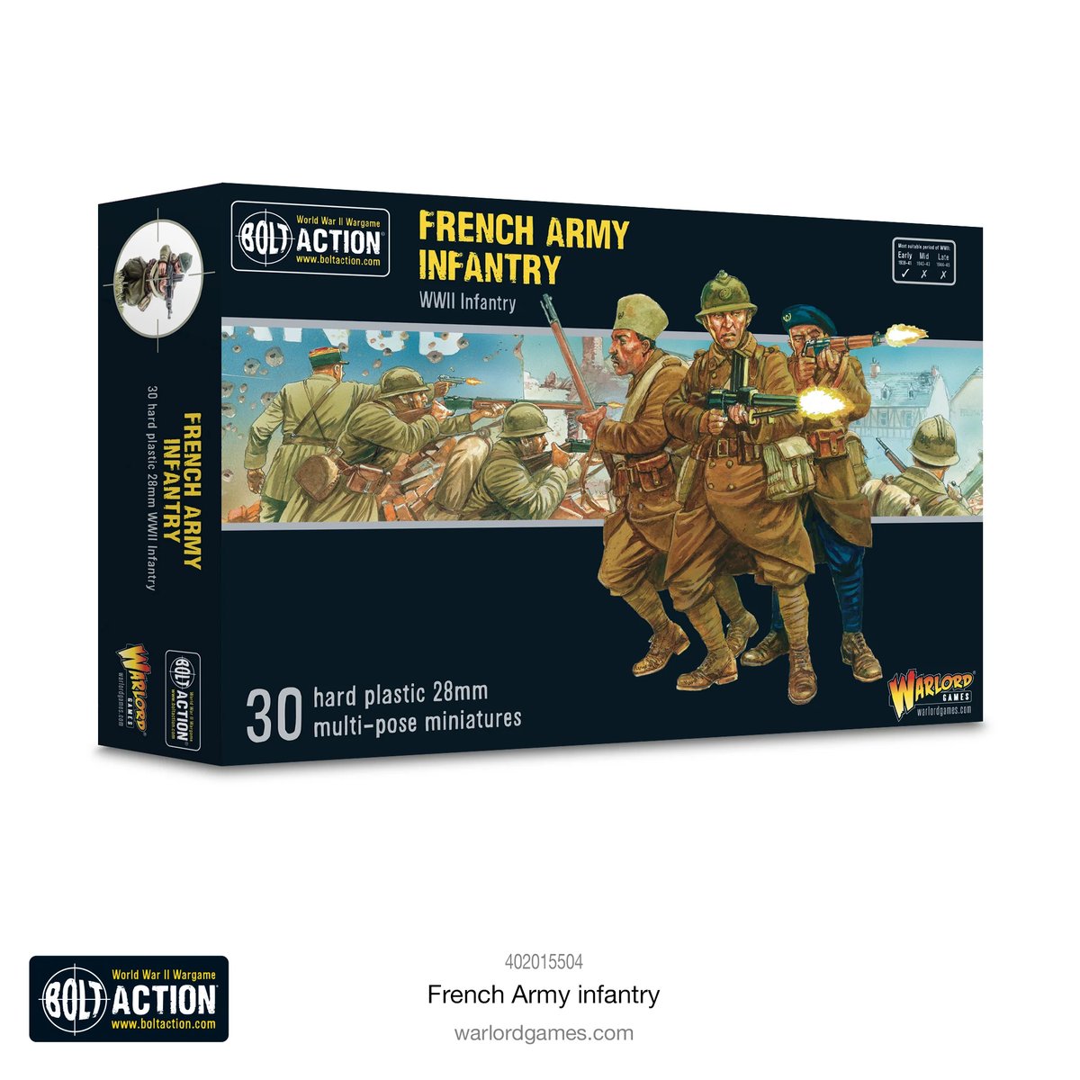 French Army Infantry (30 figs) | Modelling For Advantage