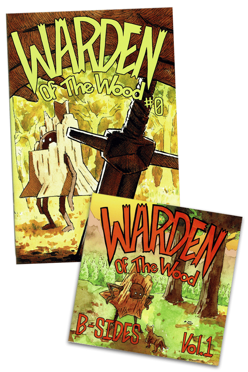 Clap-Clap Woo — "Warden of the Wood" Comics