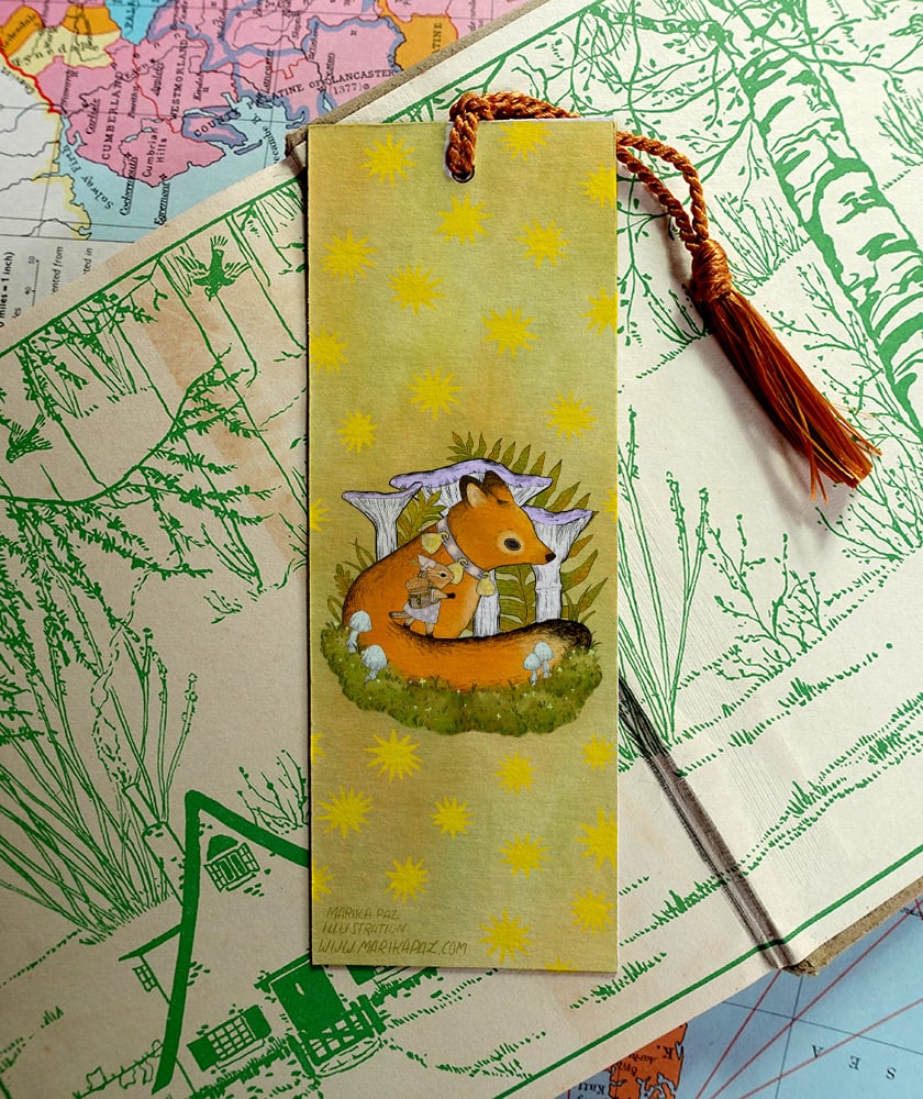 Forest Friends Bookmark | Marika Paz Illustration