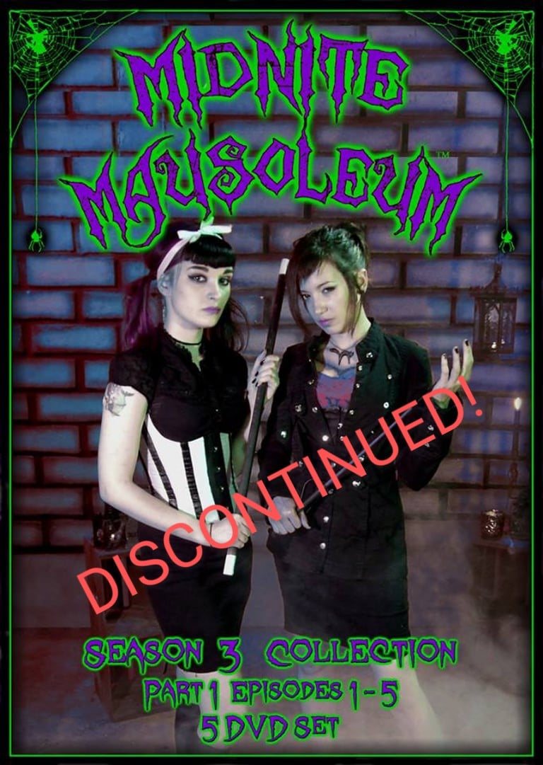 MIdnite Mausoleum- DVD Set Season 3, Part 1 | Midnite Mausoleum