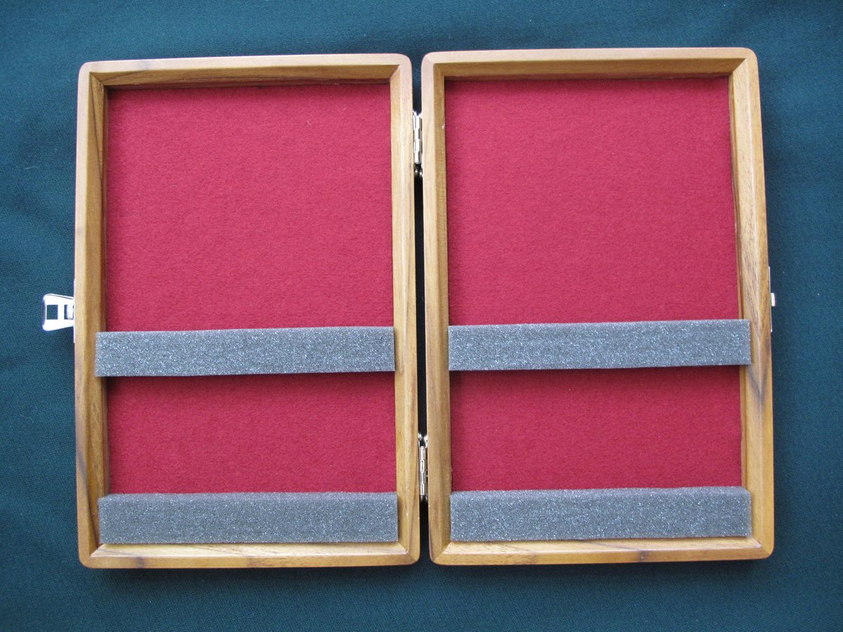 Handmade Teak float box | Handmade Fishing Tackle