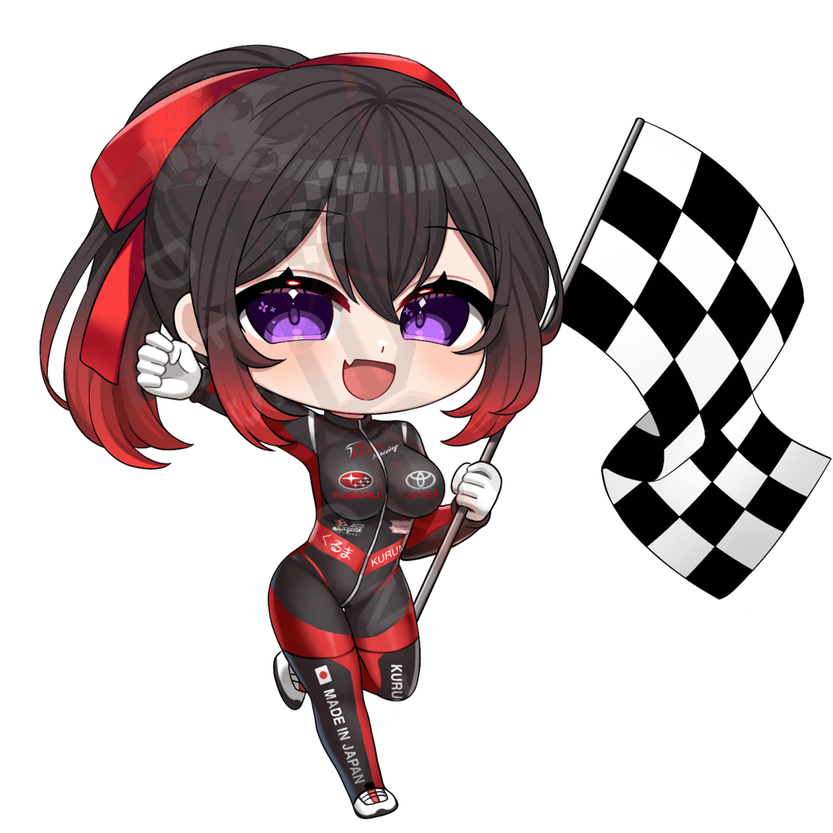 Chibi Kuruma Chan (86 Suit) | Kurumadesigns
