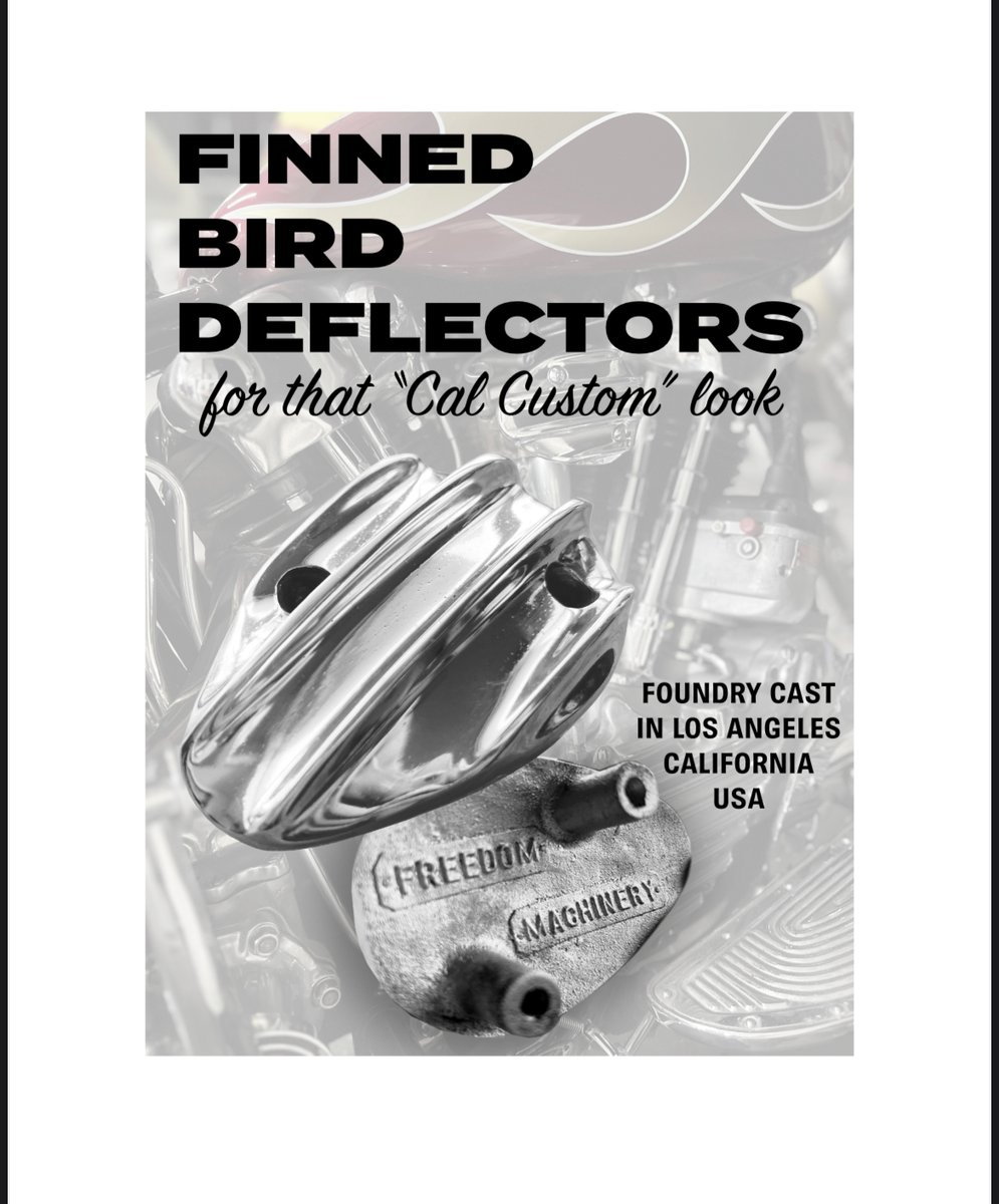 Freedom Machinery & Accessories — Finned Bird Deflectors