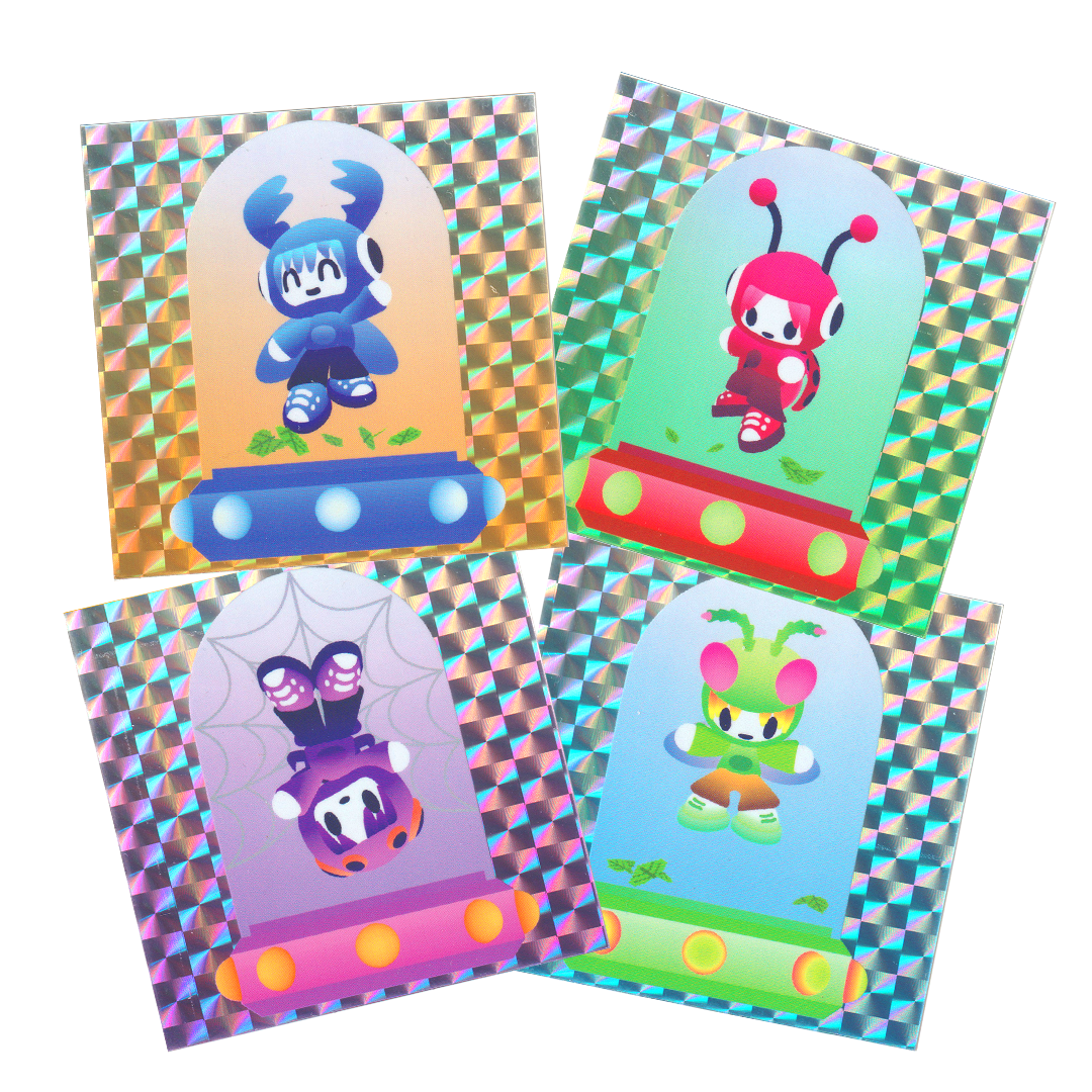 Bug Boys Prismatic Sticker Pack | y2kyle
