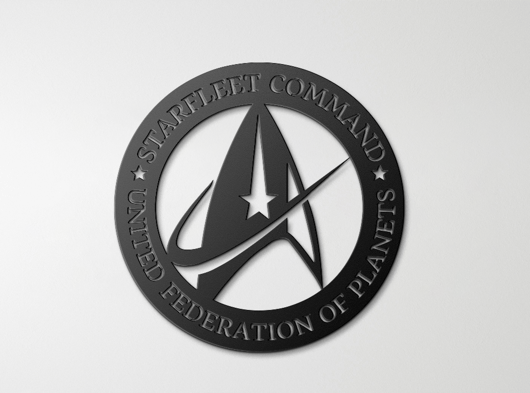 Starfleet Insignia, Metal Wall Art | Trekdom By Artworx