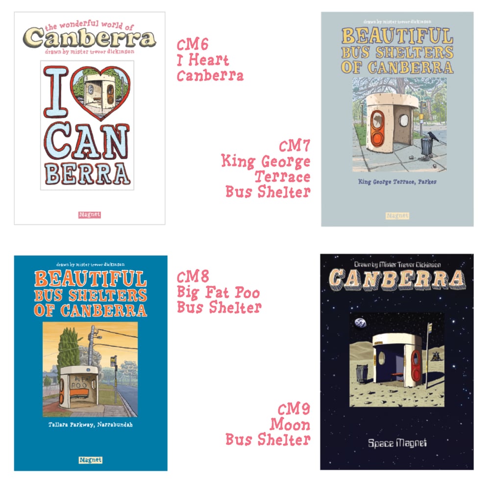 Canberra Magnets! | Mister Trevor Dickinson