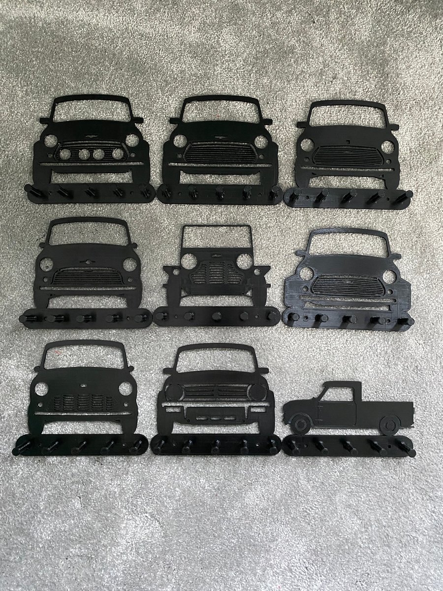 Classic mini key hook | JF3D Components