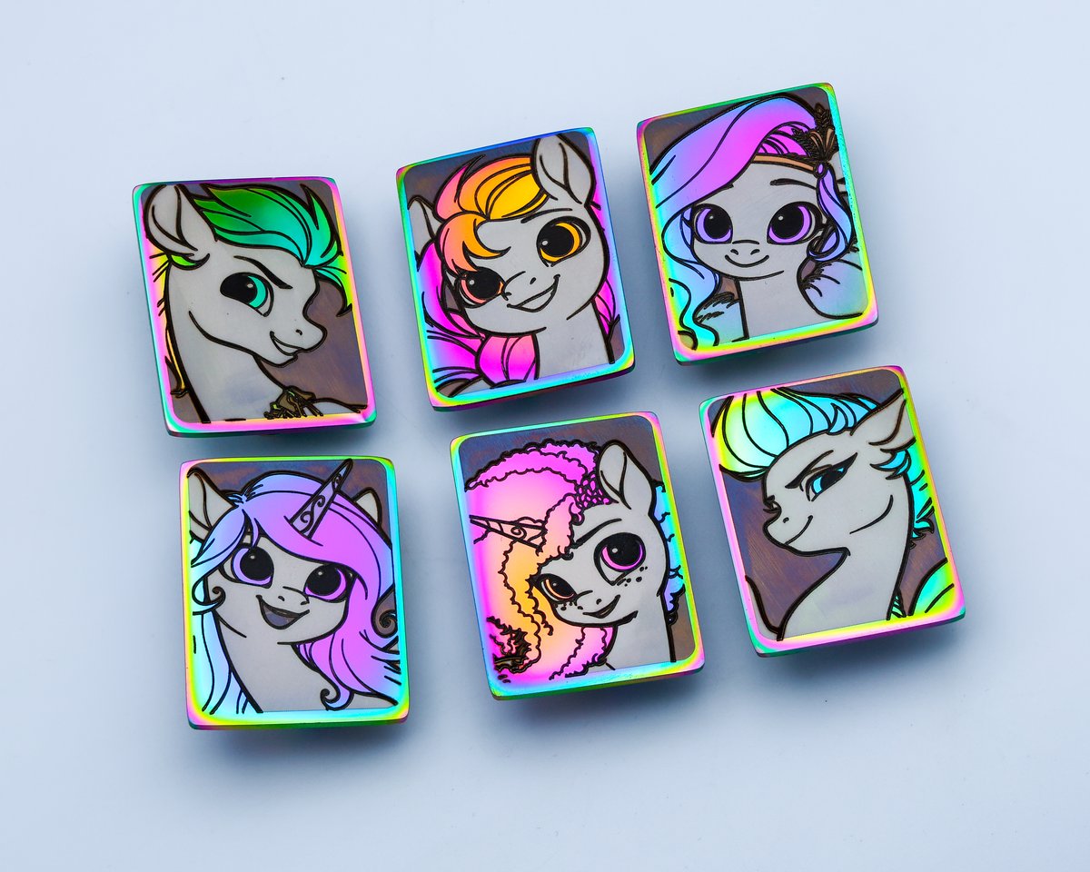 Laser Pins | My Little Ties