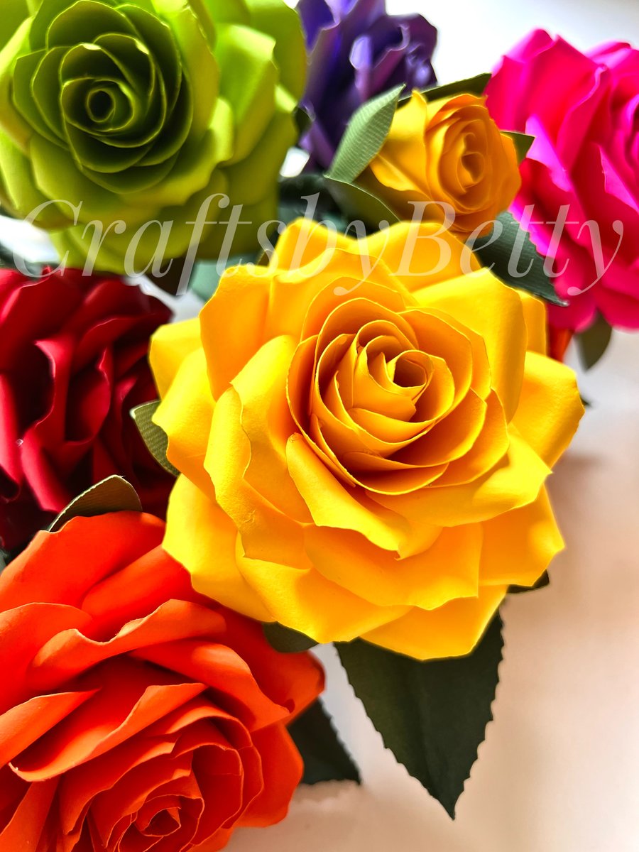 JAGGED EDGE ROSE TEMPLATE | Crafts By Betty