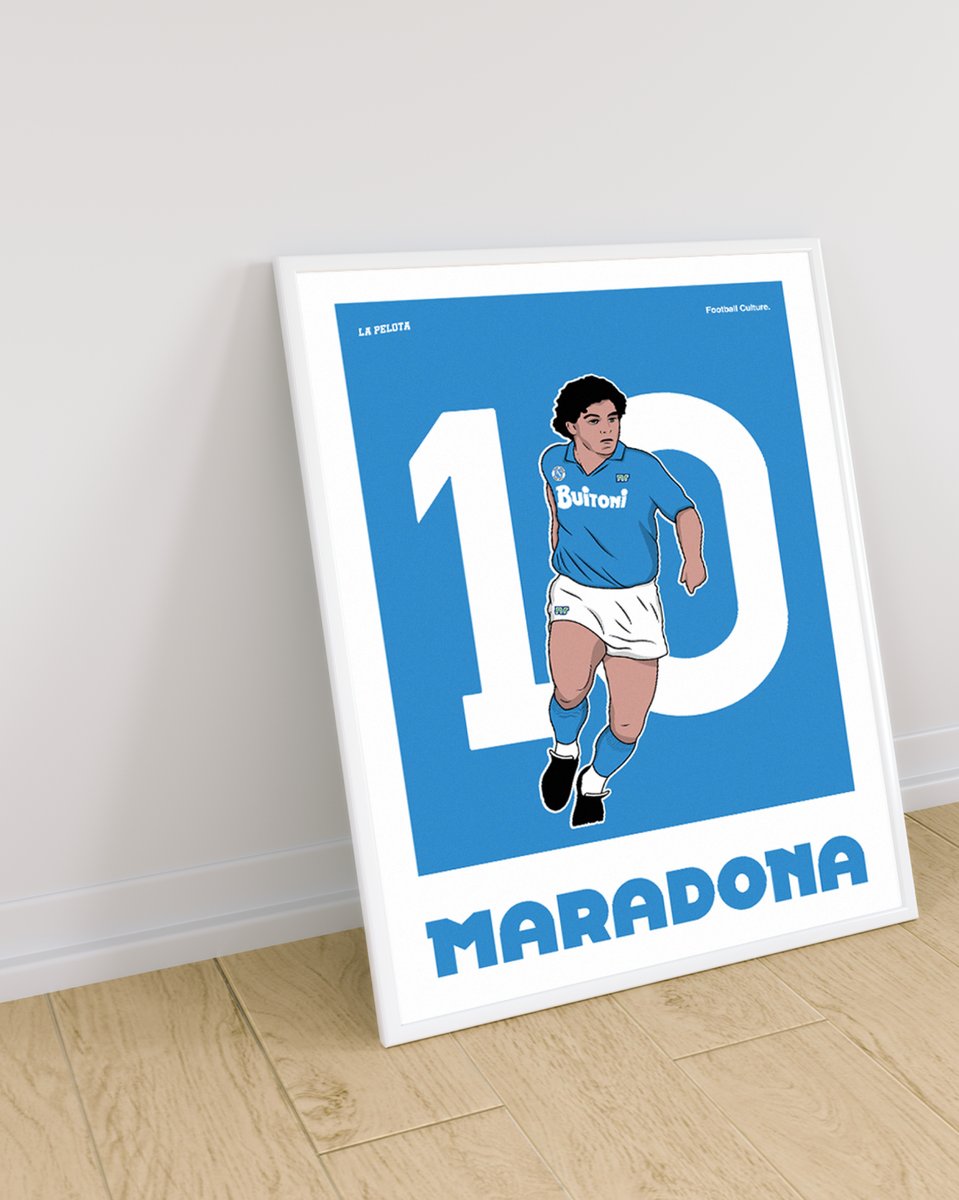 Maradona print | lapelotafutbol