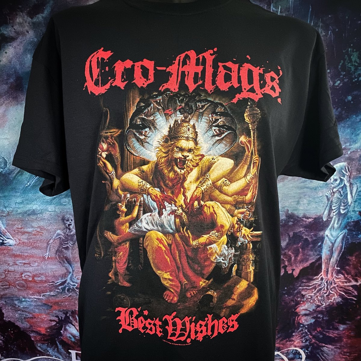 Cro-mags "Best Wishes" T-shirt | Brilliant Emperor Records