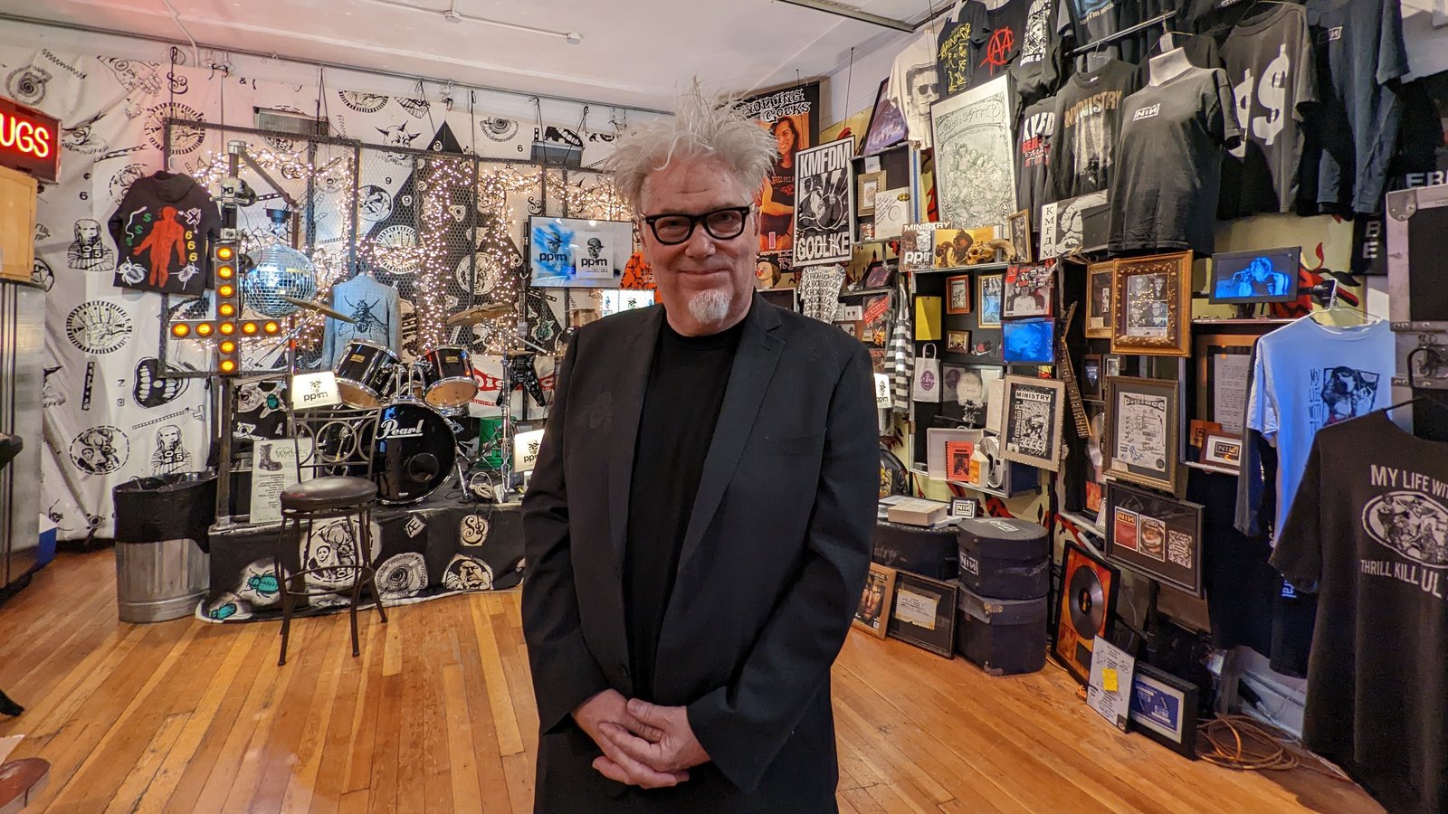 Private Museum of Post Punk and Industrial Music Tours / Martin Atkins