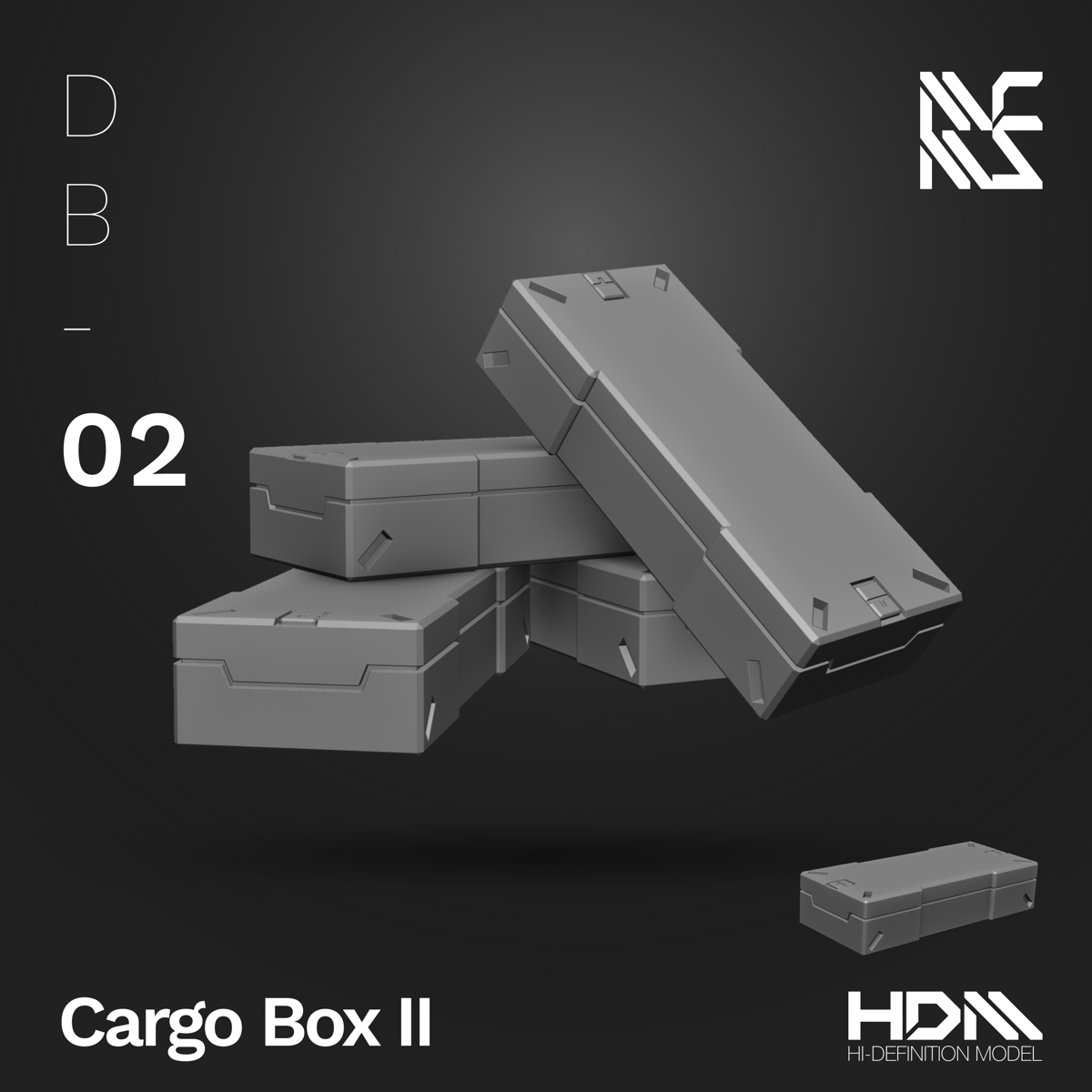 HDM Cargo Box Set II [DB-02] | MCMS