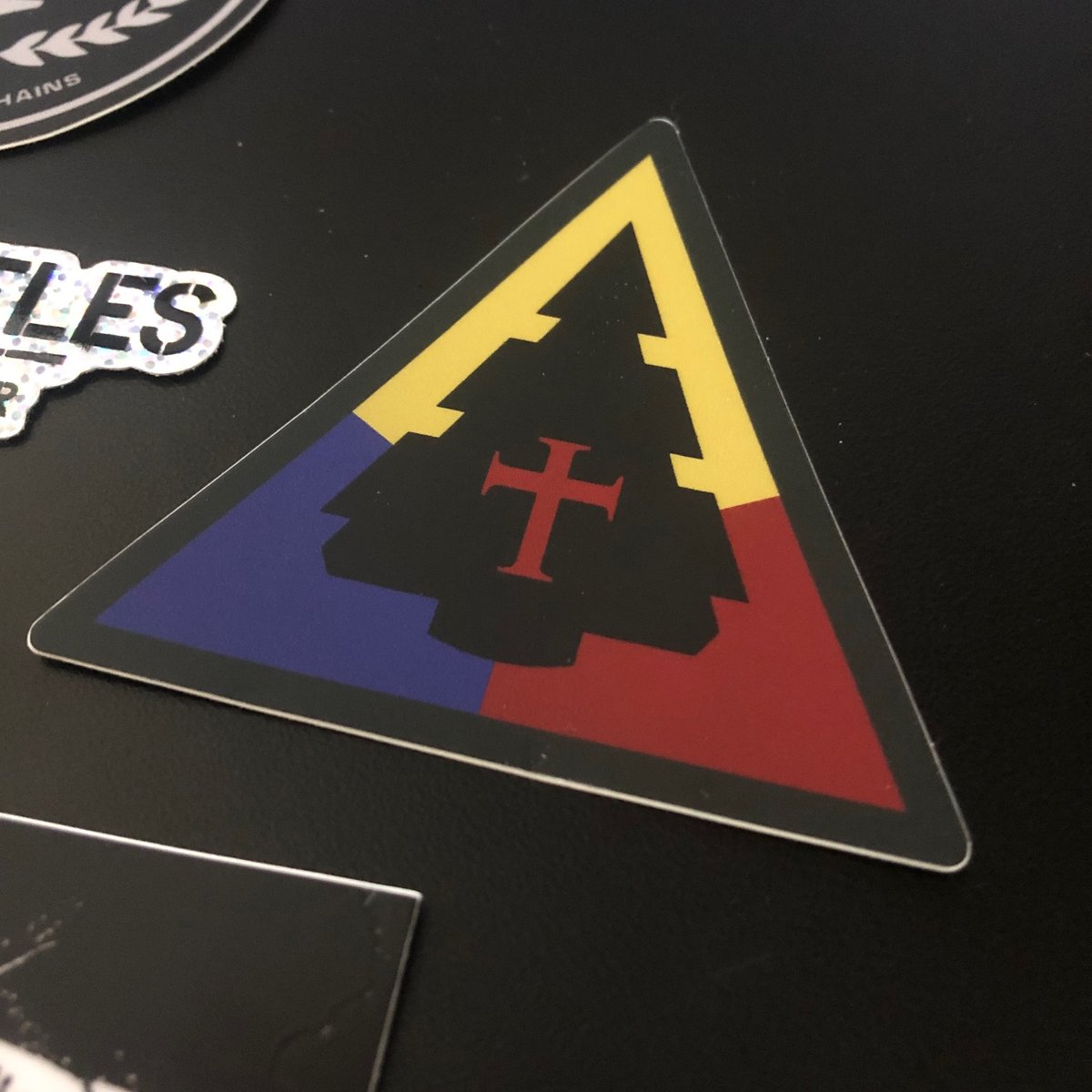ATH COMBAT RESISTANCE STICKER | STAND STRONG ART
