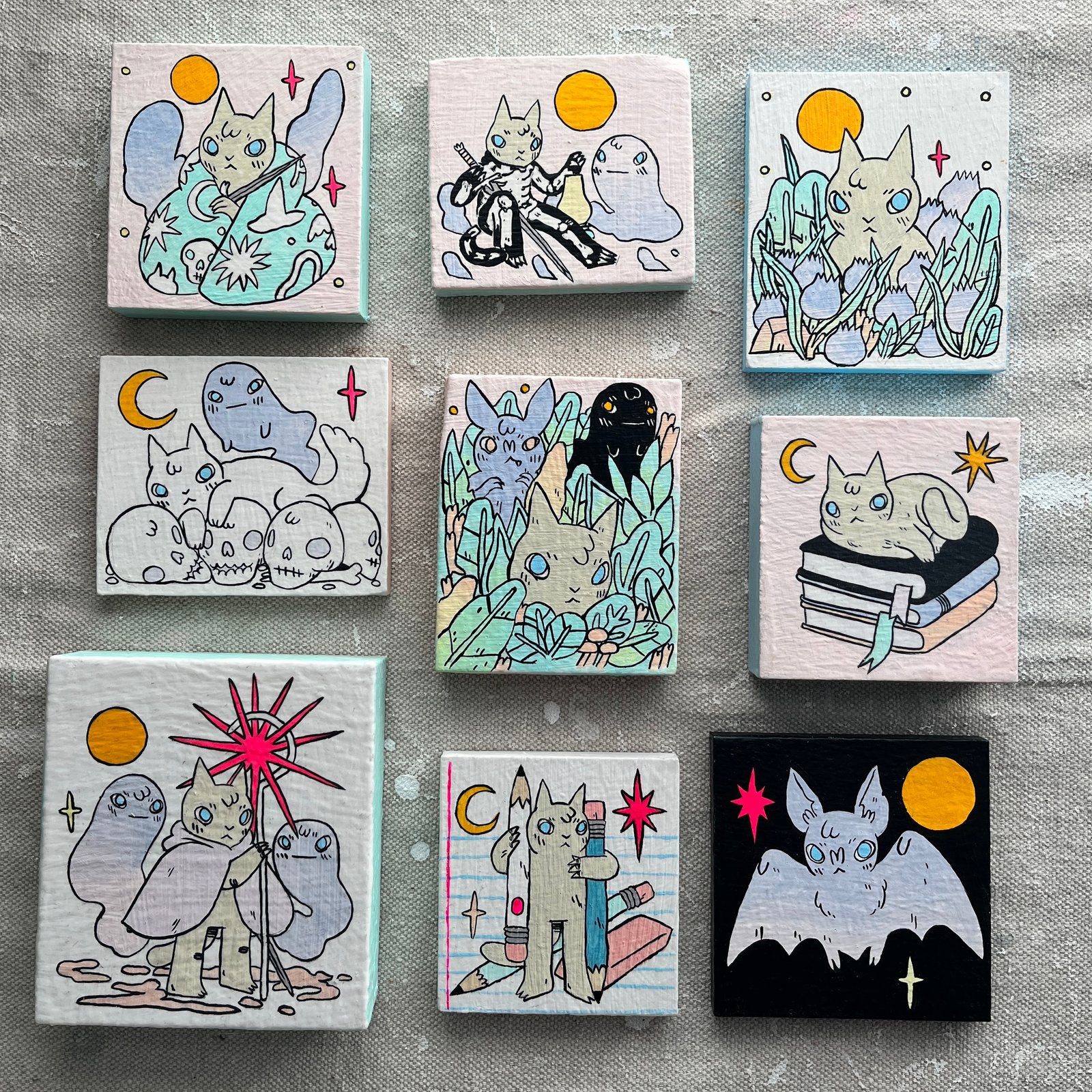 Smaller Paintings / Deth P. Sun