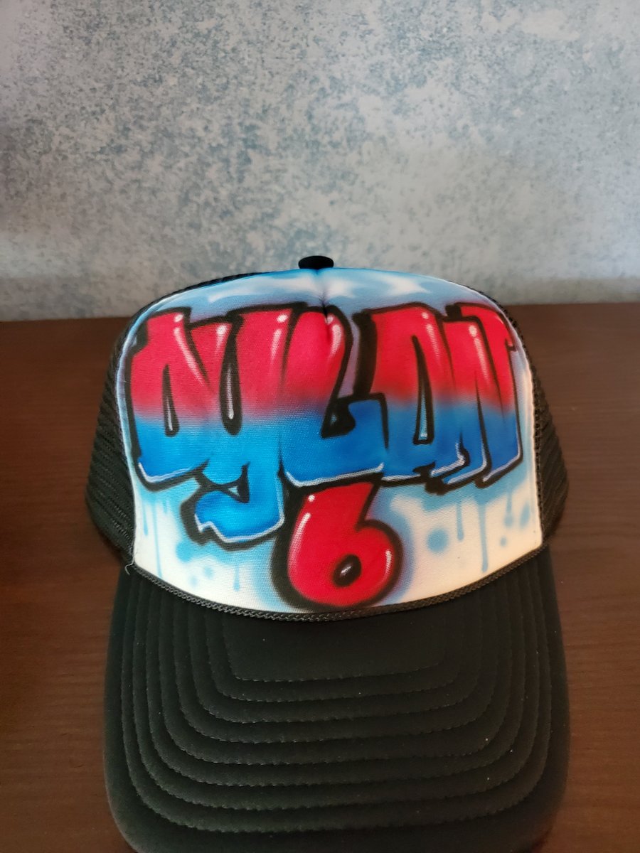 Personalized Trucker Hat - Birthday Design | Fester Custom Airbrushing