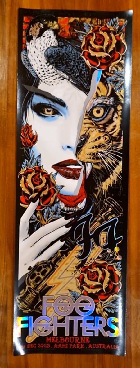 Studio Seppuku - The Art of Rhys Cooper — FOO FIGHTERS - MELBOURNE, AUS ...