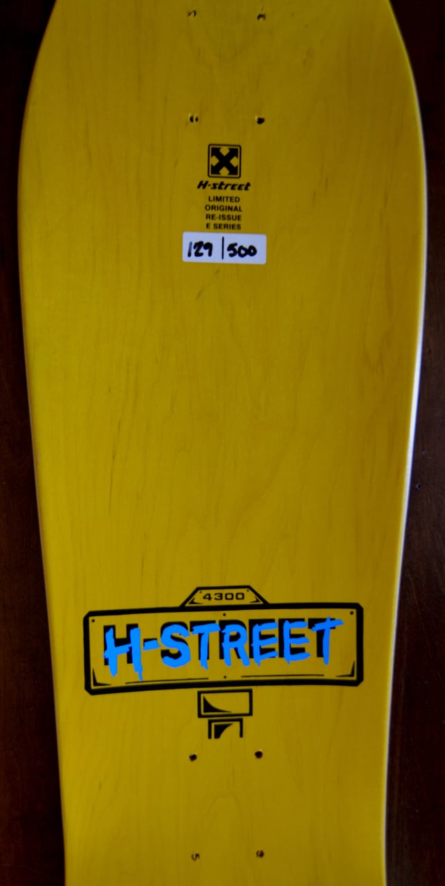 MATT HENSLEY VISTA POLE SWING - H-STREET SKATEBOARD DECK - FADE ...