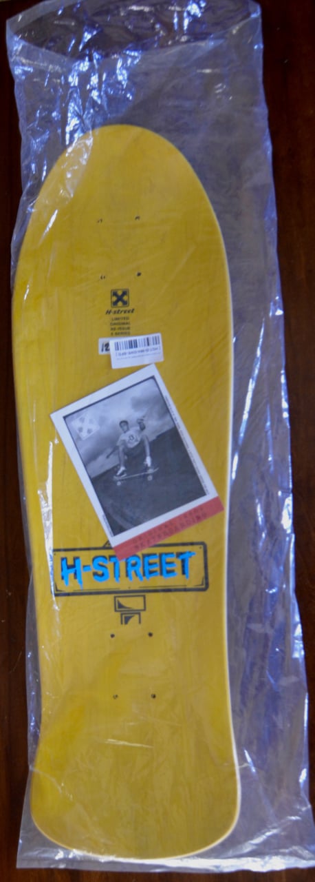 MATT HENSLEY VISTA POLE SWING - H-STREET SKATEBOARD DECK - FADE ...