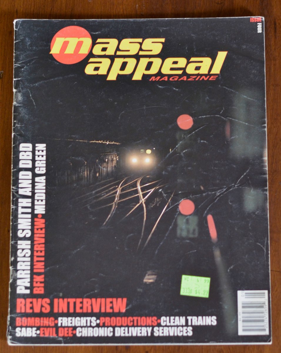 MASS APPEAL MAGAZINE - ISSUE 4 | SKATEBOARDS AND GRAFFITI