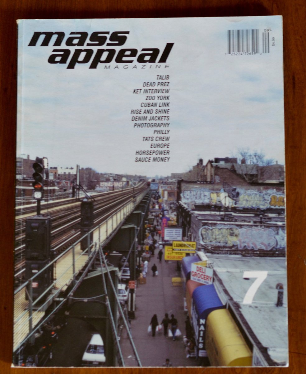 MASS APPEAL MAGAZINE - ISSUE 7 | SKATEBOARDS AND GRAFFITI