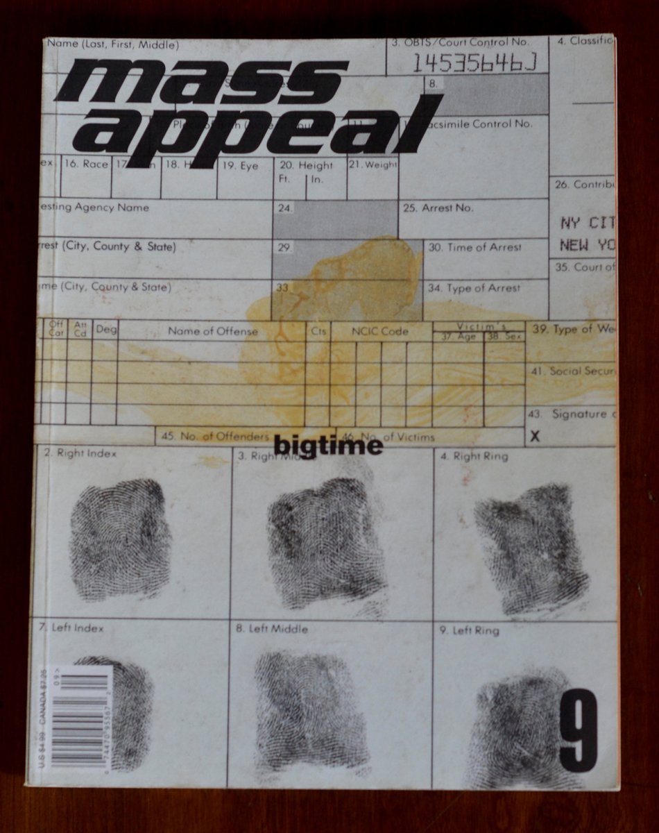MASS APPEAL MAGAZINE - ISSUE 9 | SKATEBOARDS AND GRAFFITI