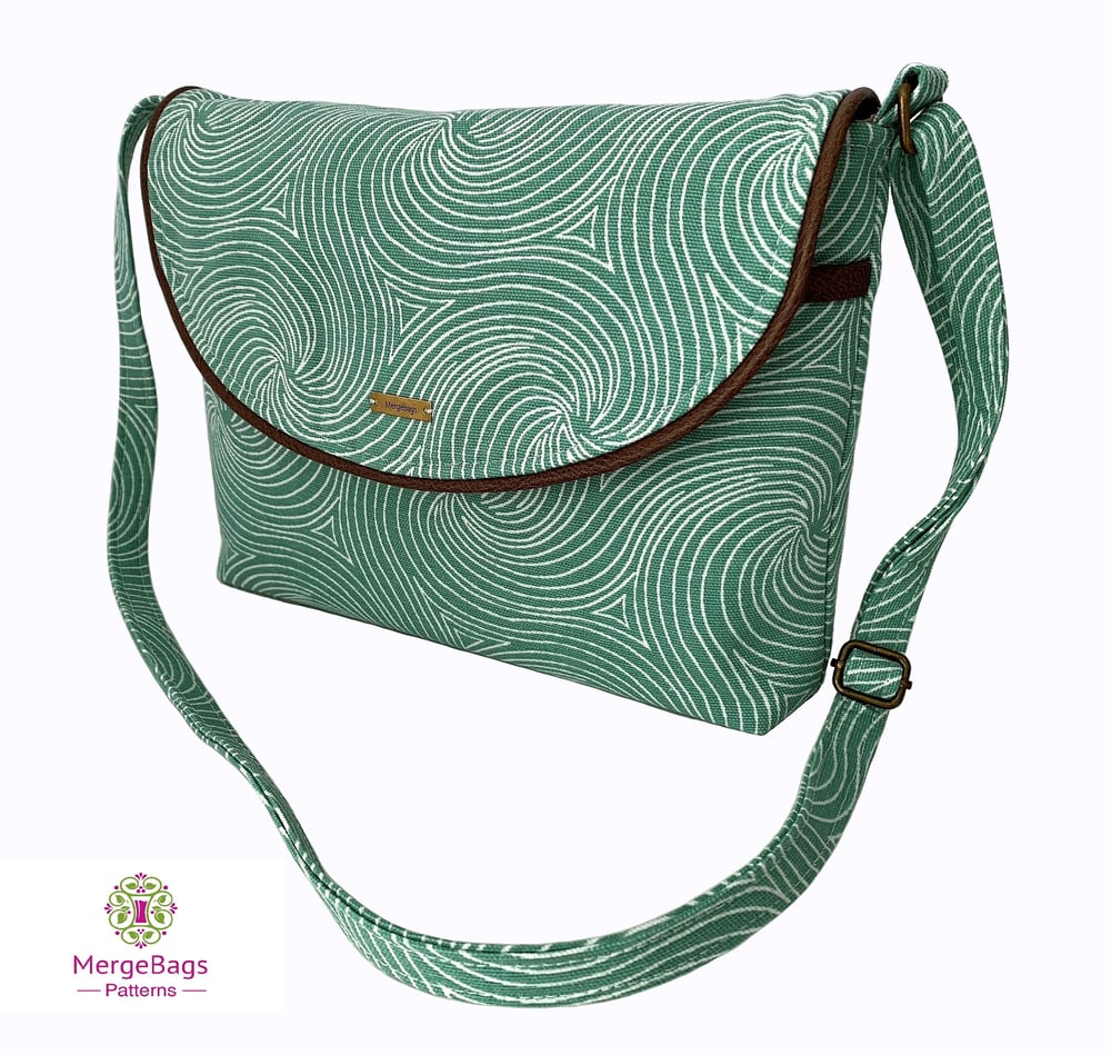 Mia Messenger Bag Sewing Pattern | Merge Patterns