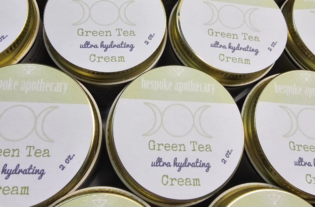 BACK IN STOCK! 2 oz. GREEN TEA CREAM 🌿 ️ | Bespoke Apothecary = Custom ...