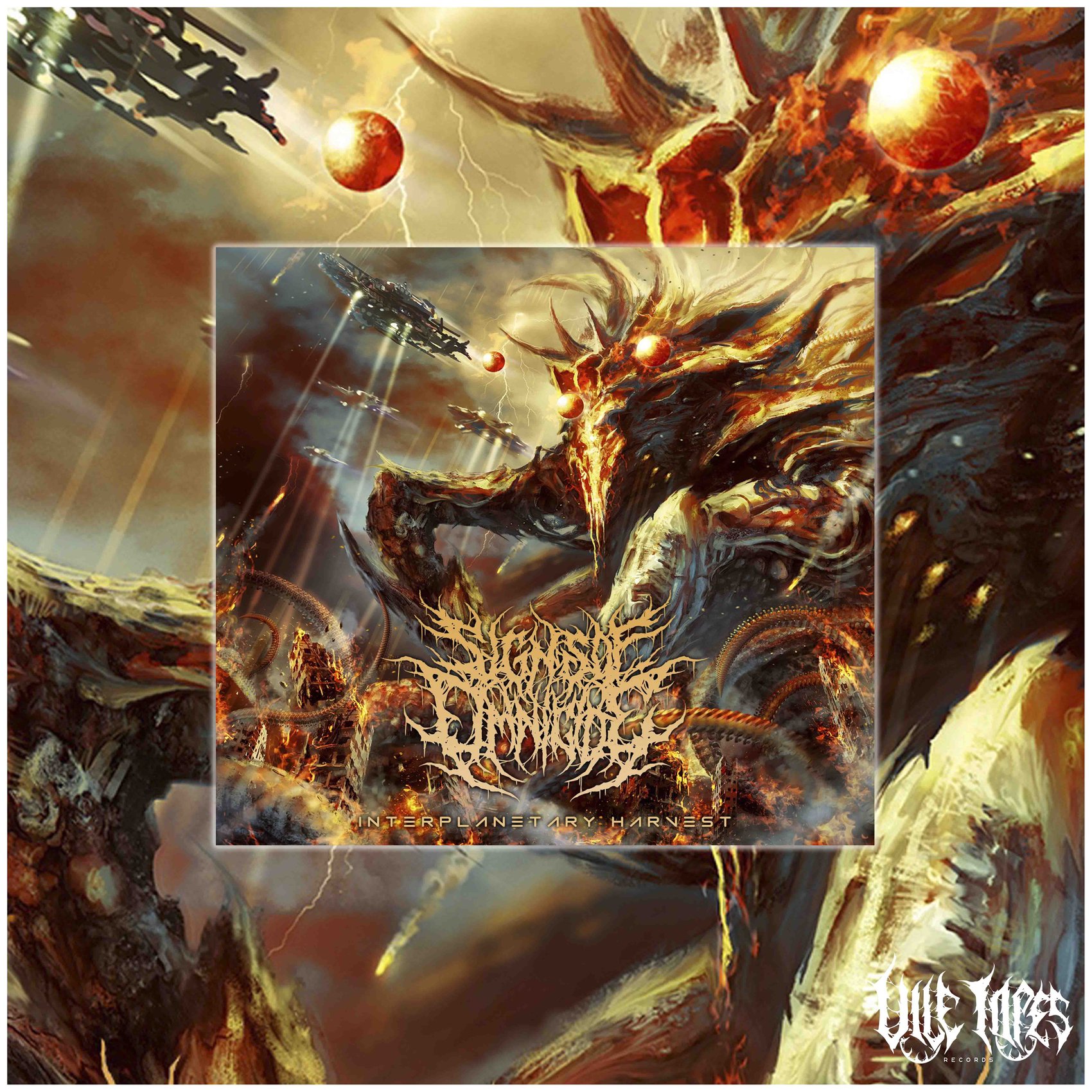 SIGNS OF OMNICIDE - INTERPLANETARY HARVEST [DIGIPACK CD] | viletapesrecords