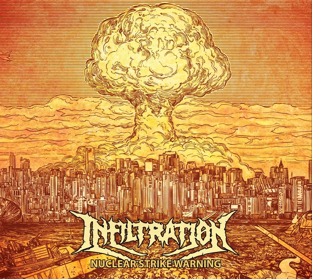 COYOTE RECORDS — INFILTRATION Nuclear Strike Warning Digi CD