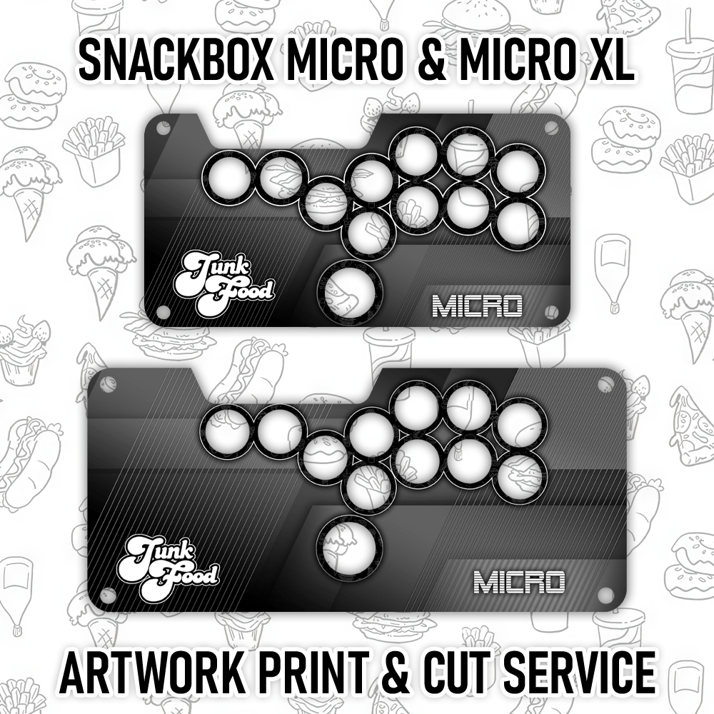 Snackbox Micro/Micro XL Artwork Print & Cut Service | jonyfraze
