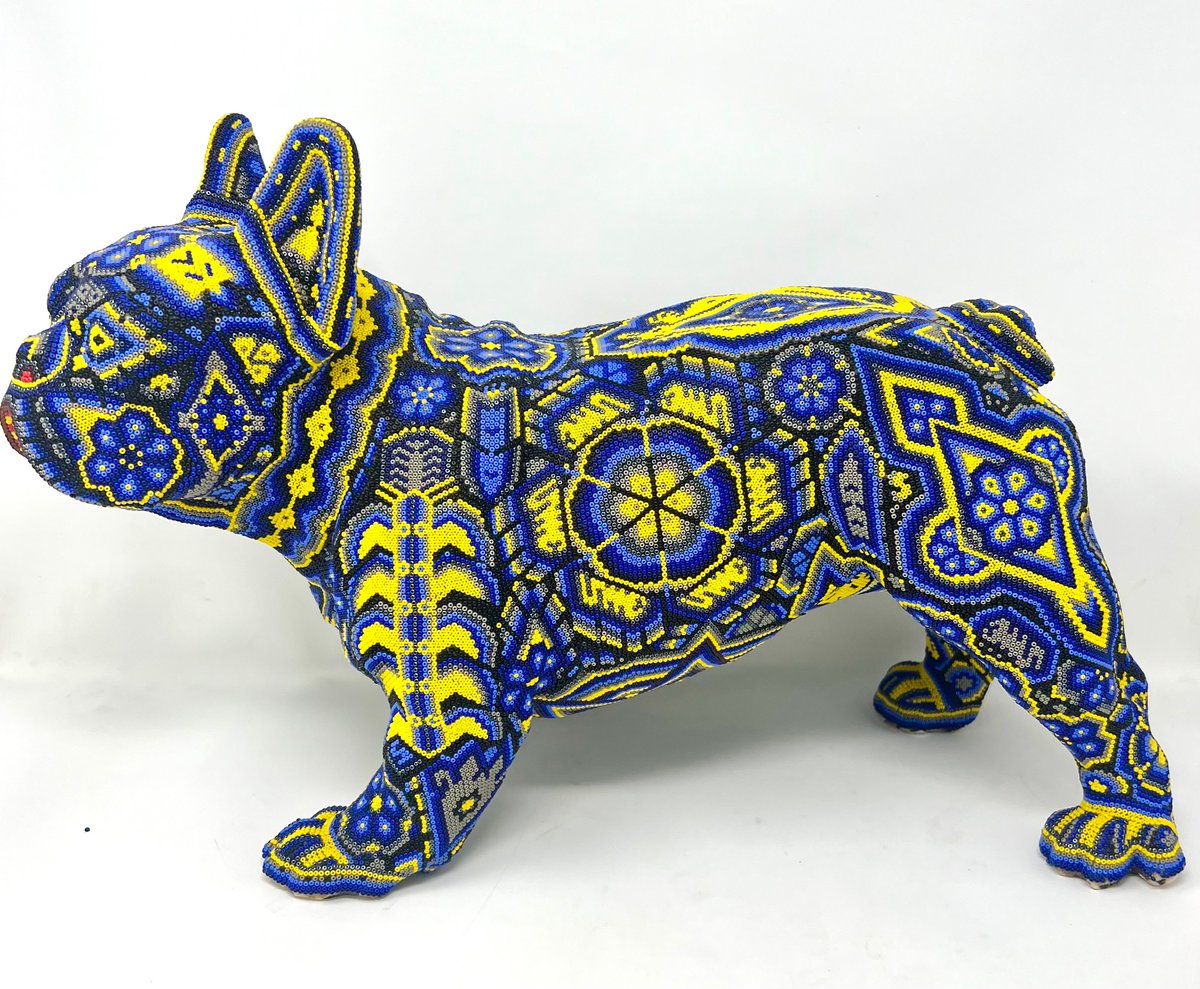 Large Frenchie 03 | Huichol Jefe