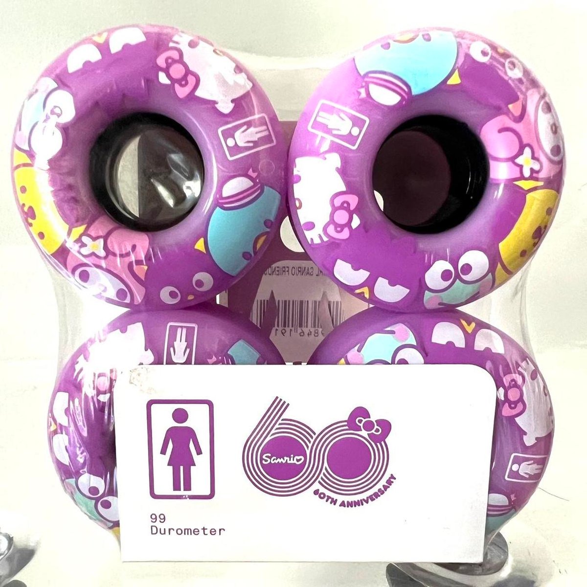 60th Anniversary Hello Kitty & Friends x Girl Wheels | ShopMrsKiwi