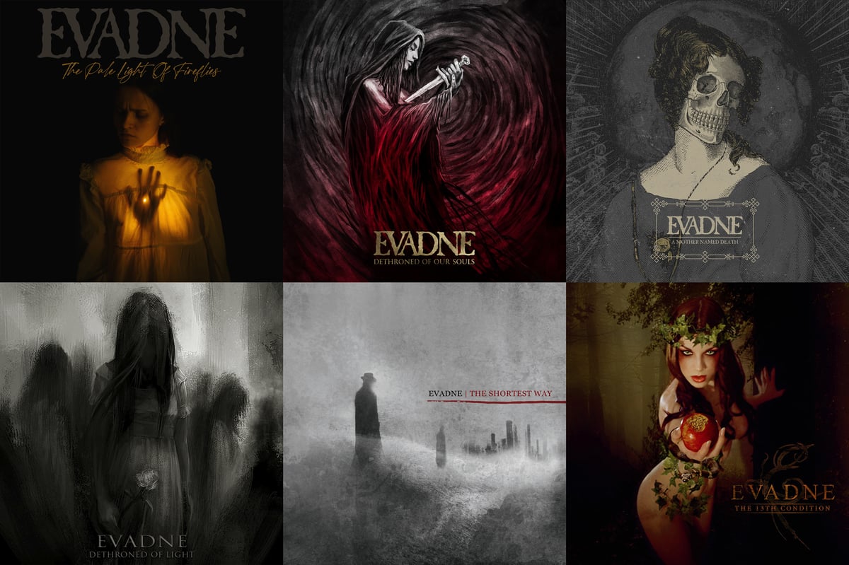 Evadne 6 CDs Discography Bundle | EVADNE
