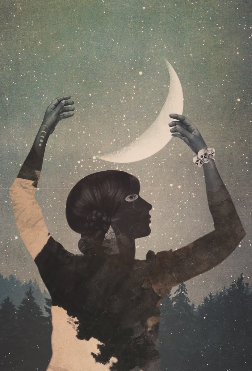 The Cold Moon | Sarah Jarrett Art