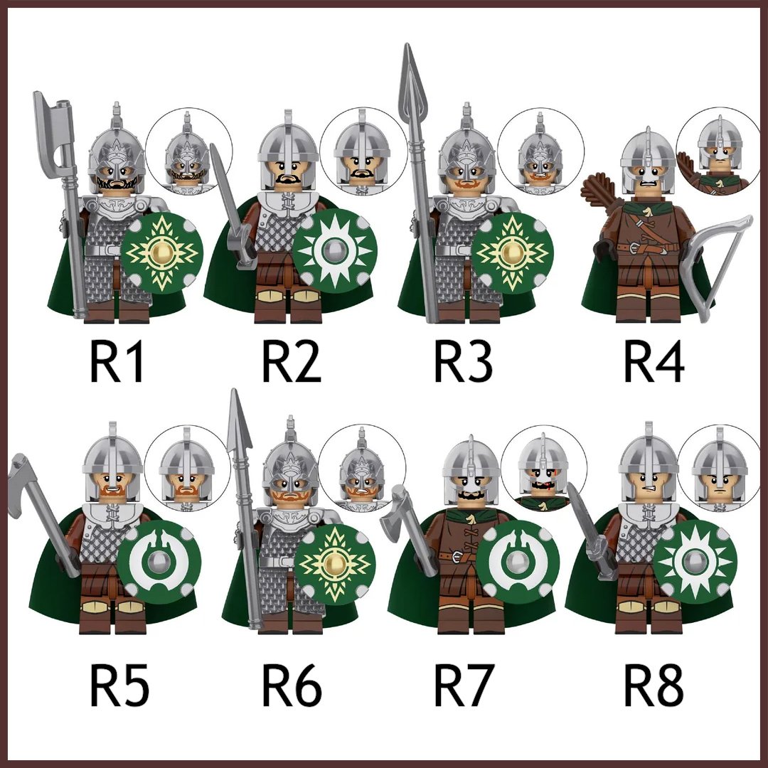 Rohan Minifigures | Historical Brick Store