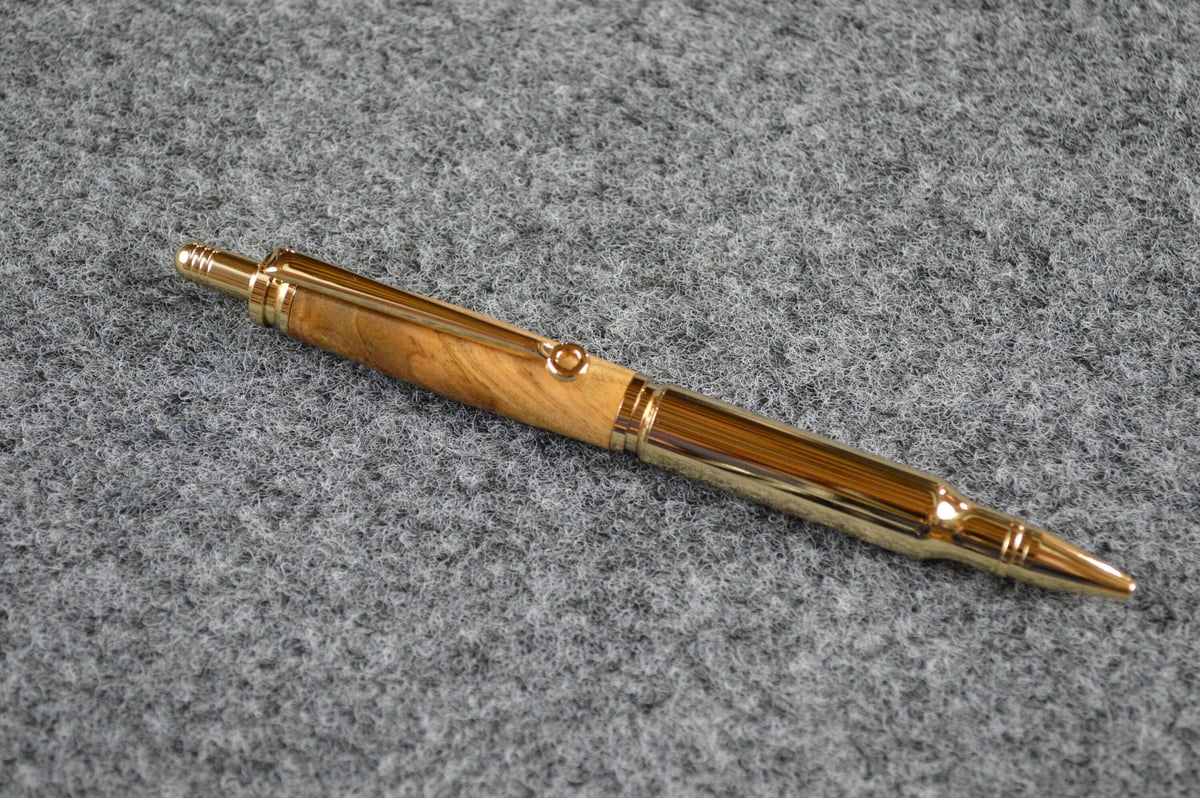 30 Caliber Bullet Pencil in Butternut Burl, Artist Sketch Lead, #017 ...