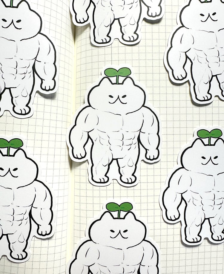 Buff Maru Sticker | koyamori