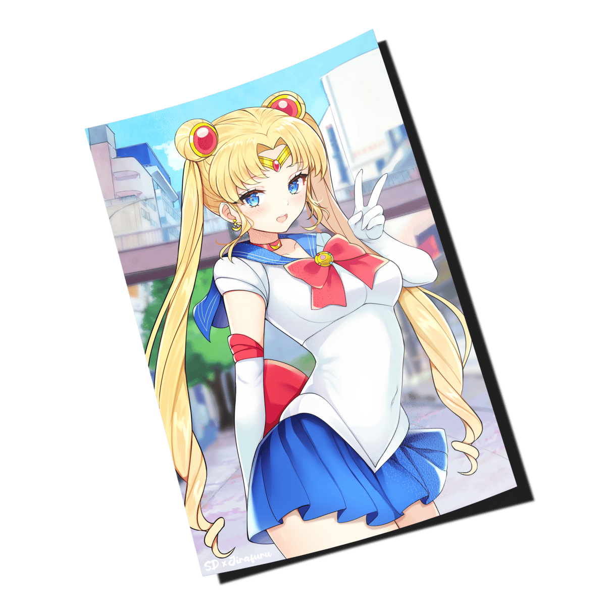 Sailor Moon Poster Slightly Devious Designs