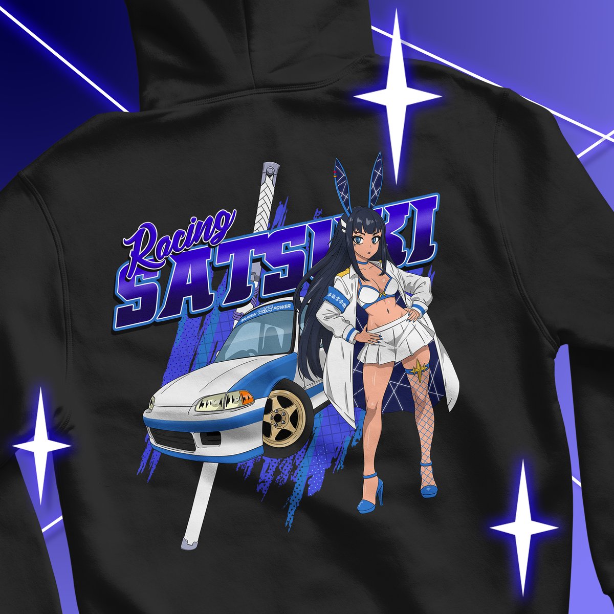 Satsuki Racing Hoodie | Lucky Knight ラッキーナイト