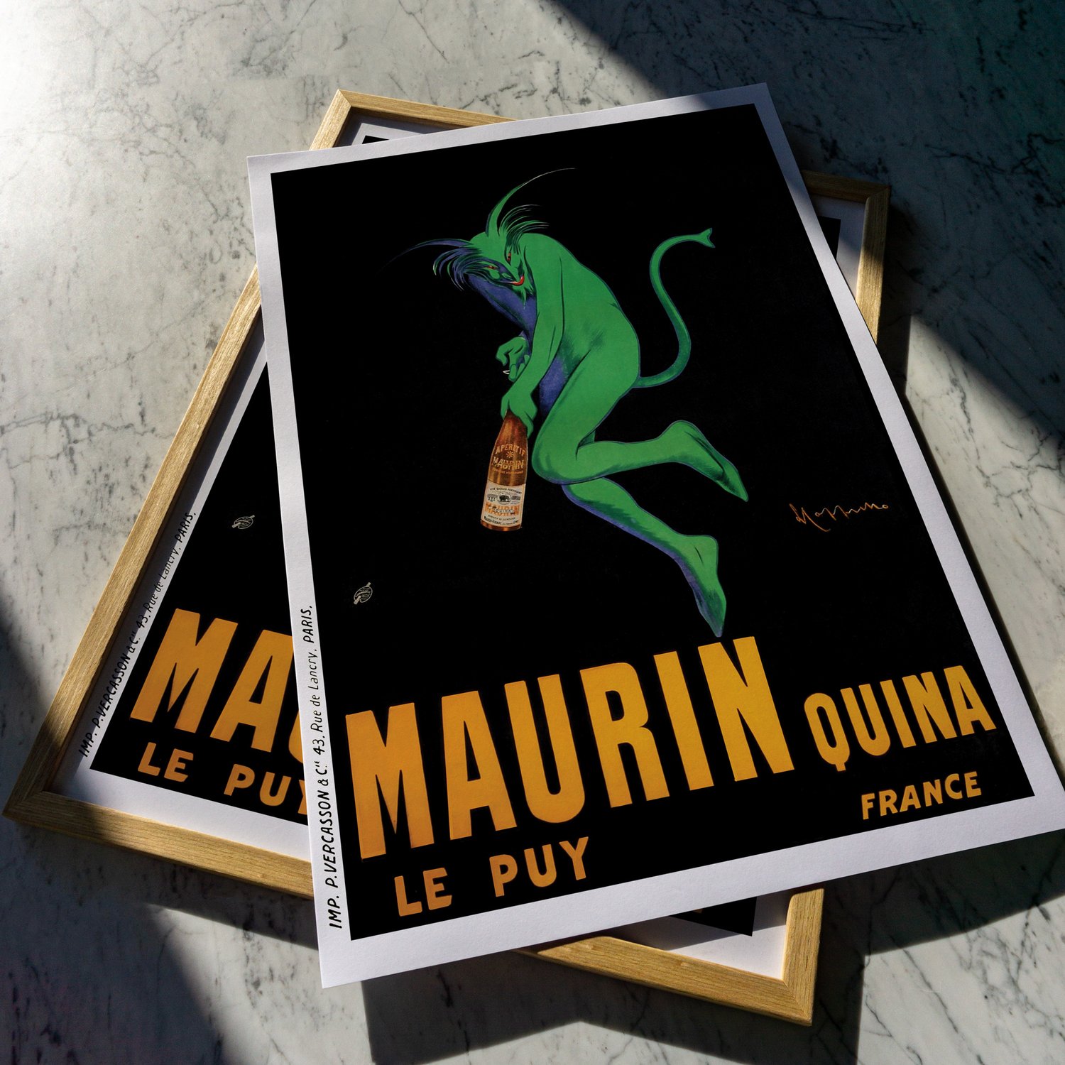 Maurin Quina Liquor Poster | Leonetto Cappiello - 1906 | Drink Poster ...