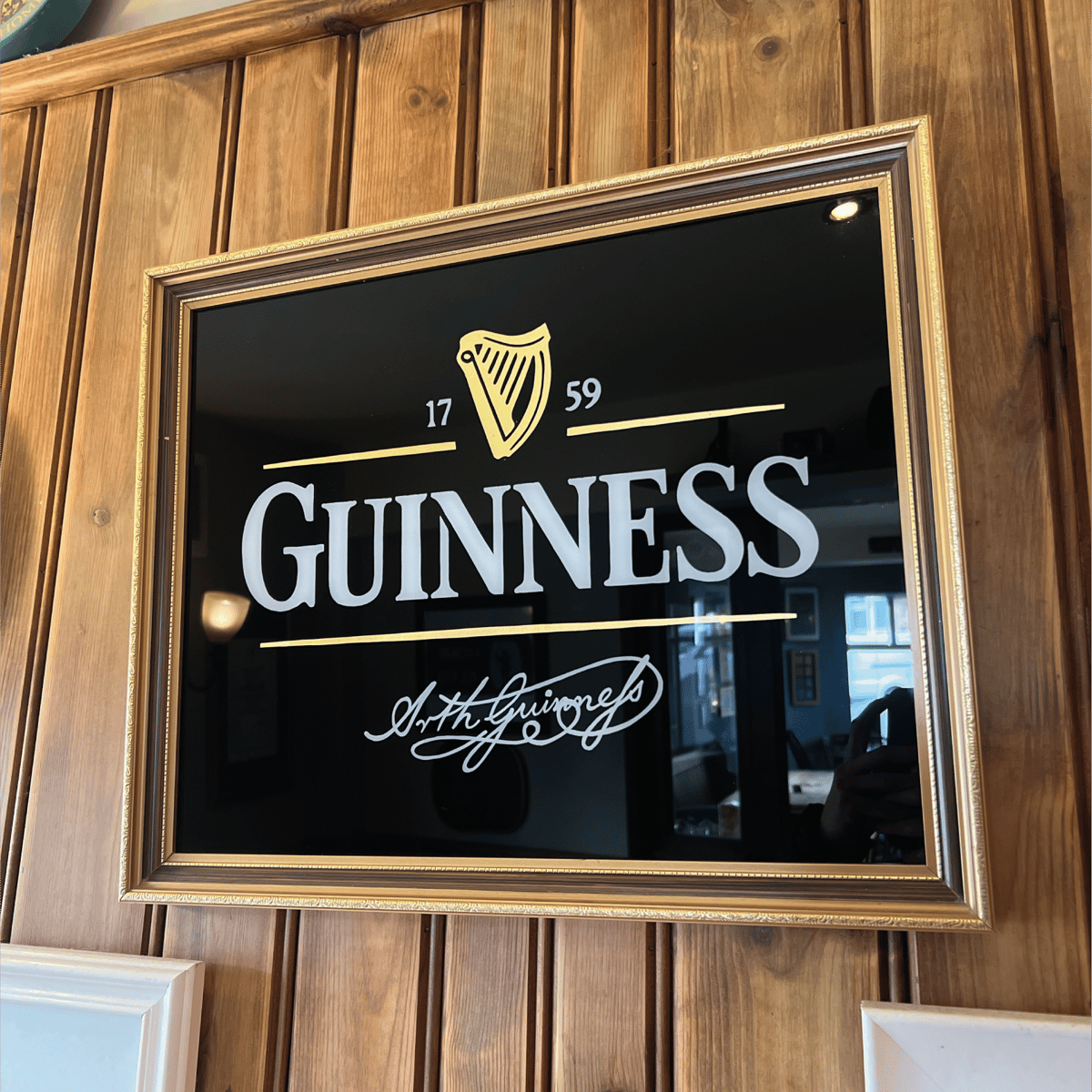 Guinness Sign / Elroys store